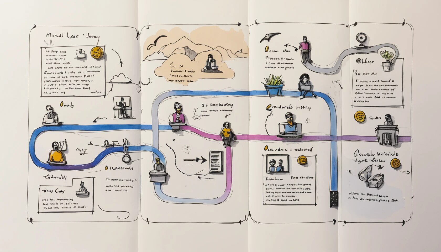 User Journeys vs. User Flows Explained